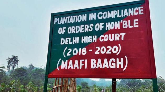 Lots in a name: Justice meets atonement in the Delhi Ridge | Latest ...