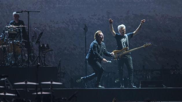PHOTOS: U2 play their first-ever concert in India | Hindustan Times