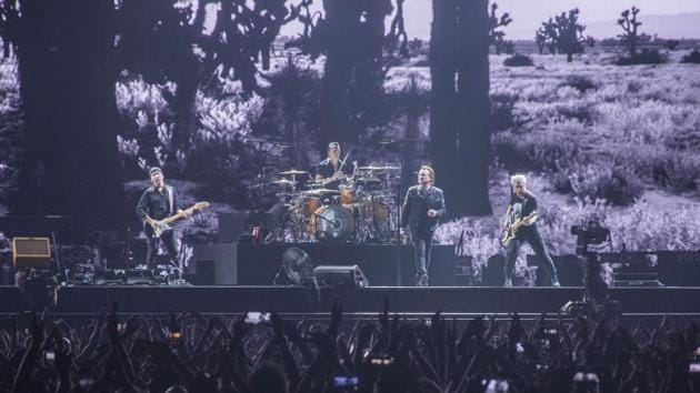 PHOTOS: U2 play their first-ever concert in India | Hindustan Times