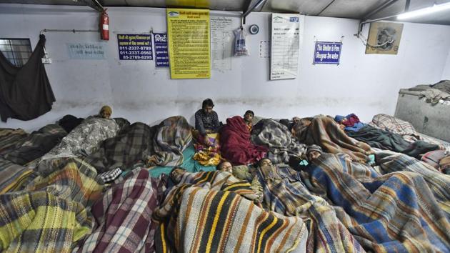 Photos | Survival of the warmest: Homeless’ cold struggle | Hindustan Times