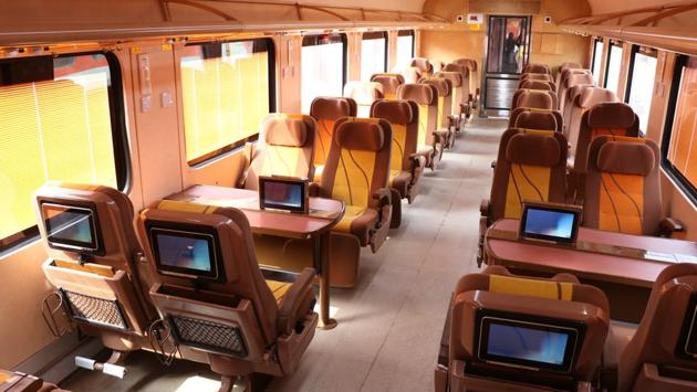 Photos: Hi-tech Tejas Express set to begin its commercial run ...