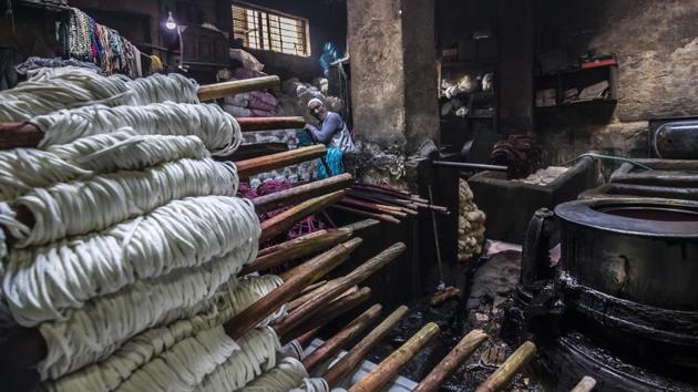 Photos: A dip into an old Cairo craft at a century old dye-workshop | Hindustan Times