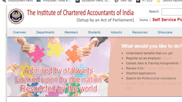 ICAI CA May Exam 2020 registration begins tomorrow | Hindustan Times