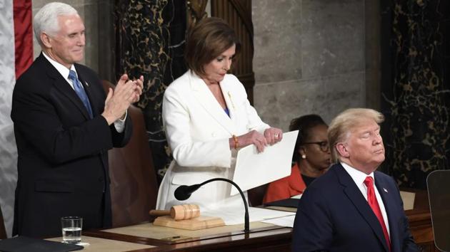 When Speaker Nancy Pelosi tore up Donald Trump’s state of the union ...