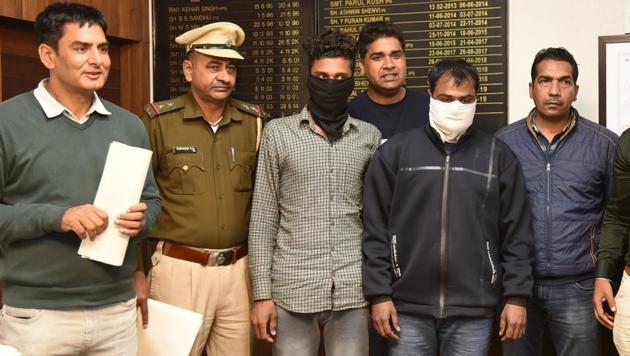 Two arrested in Zirakpur for extortion call to Panchkula builder ...