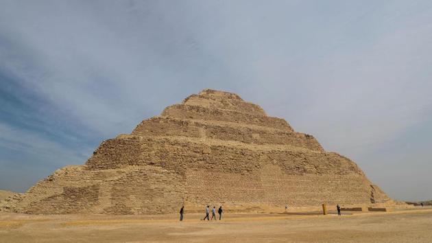 Photos: Egypt’s ancient step pyramid reopens after renovation ...