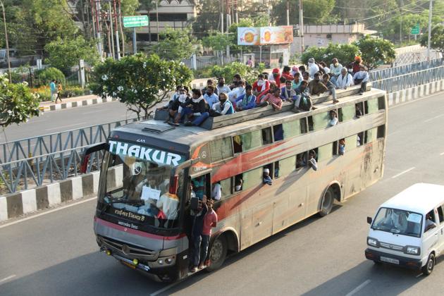 How flurry of meetings paved the way for migrant workers’ bus ride home ...