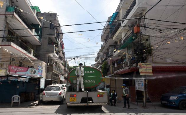 Locked down and out: Residents learn their fate on news bulletins ...