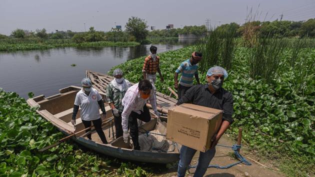 Photos: Sequestered on a tiny Yamuna island during lockdown in Delhi ...