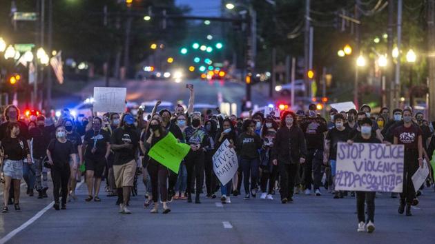 Photos: Mass protests break out in US over George Floyd’s death ...