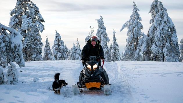 Photos: Sami reindeer herders turn to technology for new grazing ...