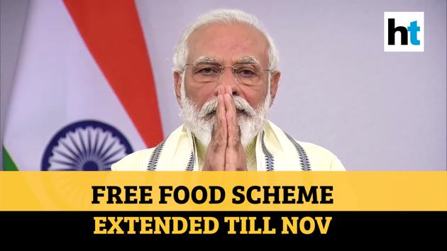 ‘Govt will continue to provide free food grains till November’: PM Modi ...