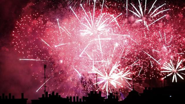 Photos: Bastille Day fireworks light up Eiffel Tower, Paris sky ...