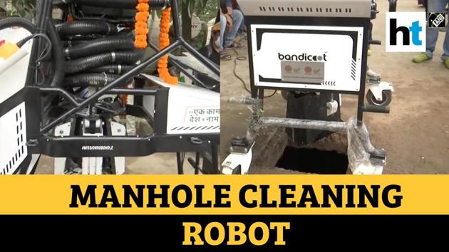 ‘BANDICOOT’: Guwahati gets Northeast’s first manhole cleaning robot ...