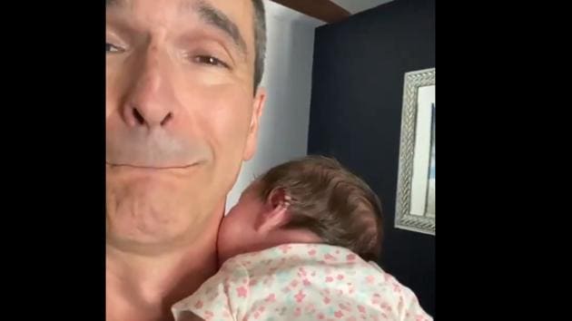 Rick Segall shares clip of grand-daughter having hiccups, it’s the ...