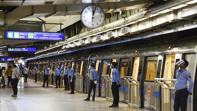 Photos: Delhi Metro set to resume services on September 7 | Hindustan Times