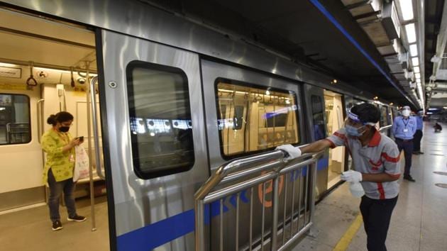 Photos: Delhi Metro set to resume services on September 7 | Hindustan Times