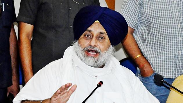 Punjab has become a laggard under Amarinder: Sukhbir | Hindustan Times