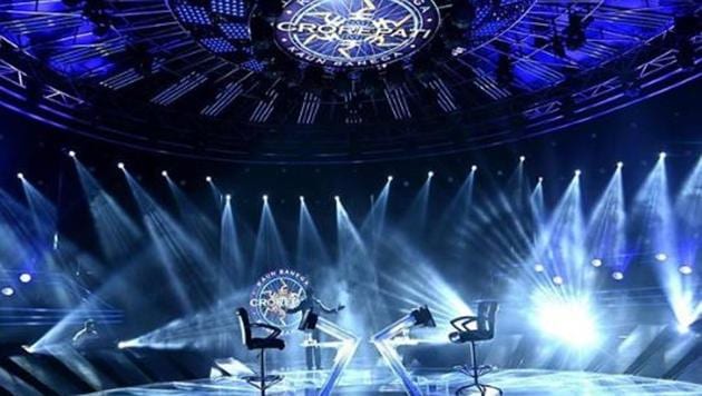 Amitabh Bachchan shares new picture of KBC 12 sets | Hindustan Times