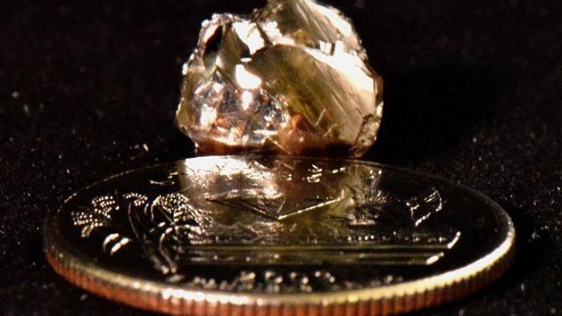 Man picks up shiny object thinking it is glass, turns out to be a ...