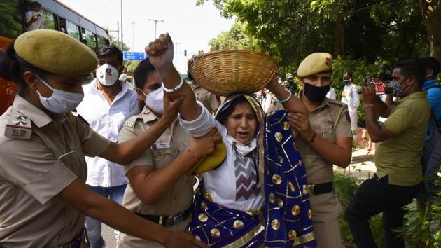 Photos: Farmer protests intensify after reform bills get President’s ...