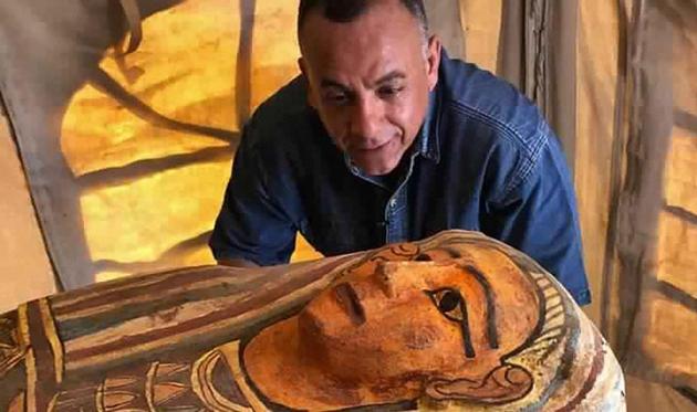 Egypt reveals 59 ancient coffins found near Saqqara pyramids | World News