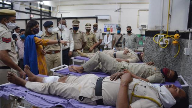 Panchkula ACP among 16 cops injured as protesting villagers turn ...