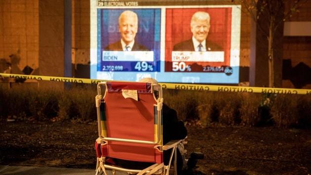 Photos: All eyes on US vote count as leads waver between Trump and ...