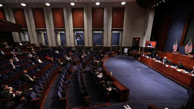 US Democratic- controlled House approves defense policy bill with a ...