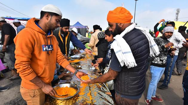 Photos: Farmers observe one-day hunger strike as protests enter Day 19 ...