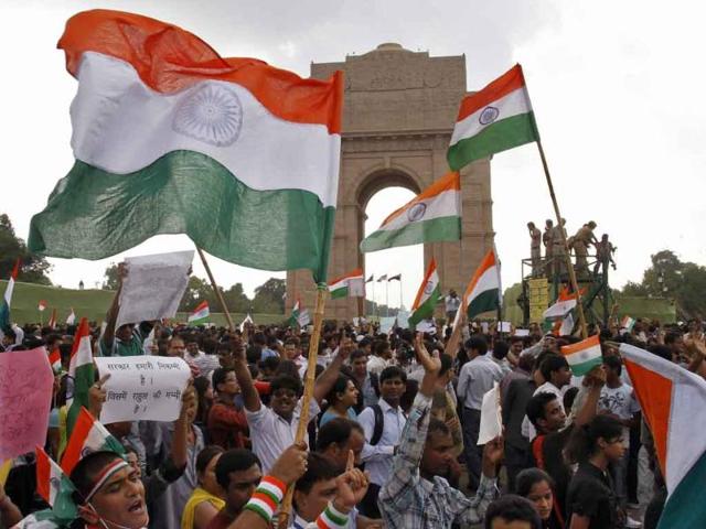 India Gate, focus of India's anti-corruption movement | Latest News Delhi