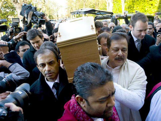 Dev Anand's final journey | Hindustan Times
