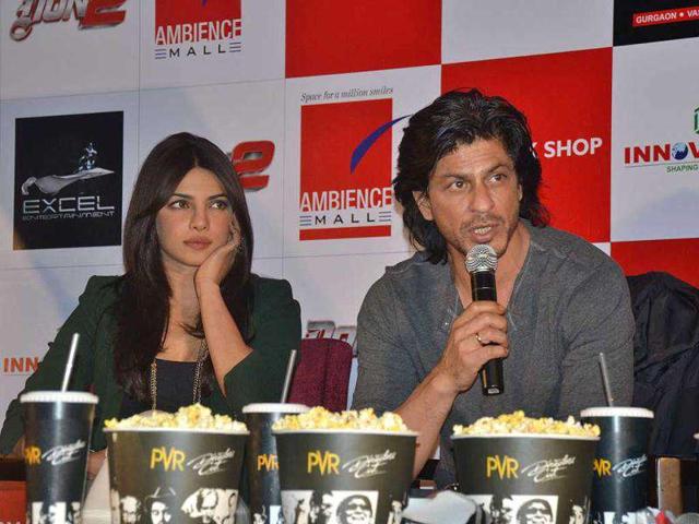 SRK, Priyanka promote Don 2 in Delhi | Hindustan Times