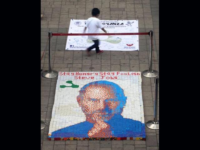 Rubik's Steve | Hindustan Times