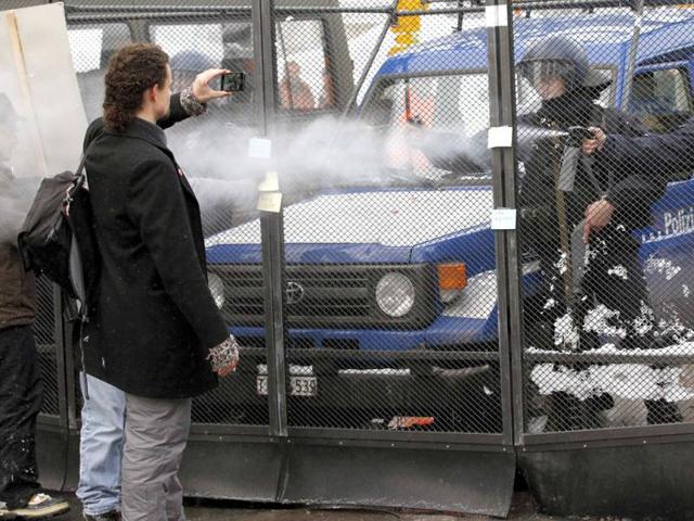 'Occupy WEF' | Hindustan Times