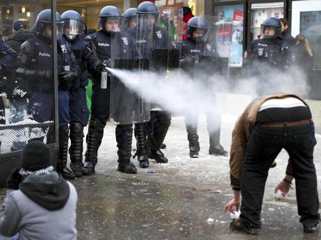 'Occupy WEF' | Hindustan Times