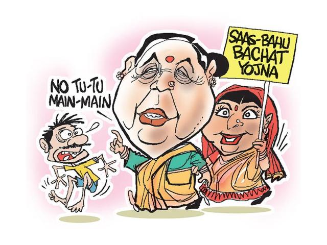 Satire and cartoons are parties’ latest political weapons | India News