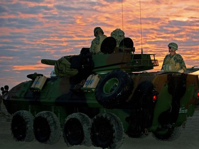 Practising for war | Hindustan Times