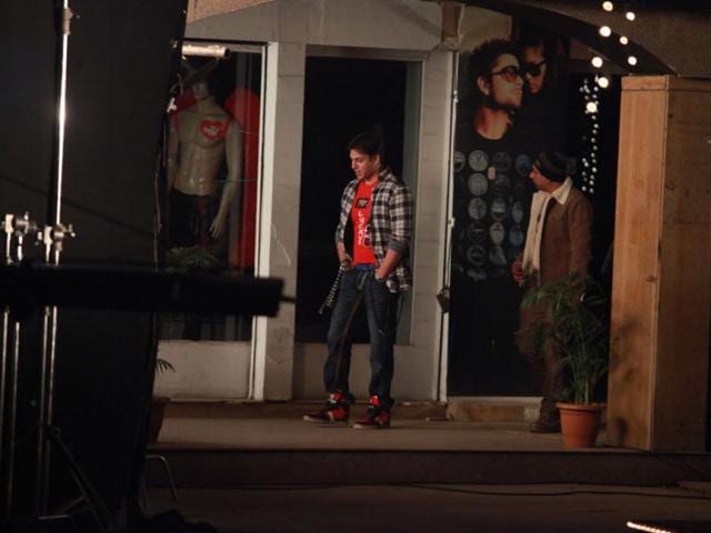 Mallika-Vivek at KLPD shoot | Hindustan Times