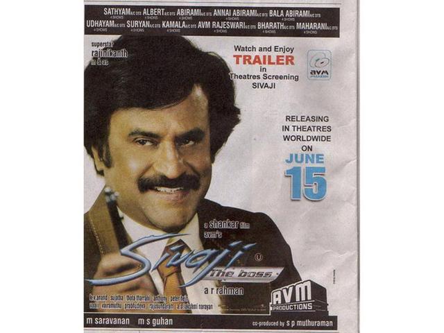 Rajinikanth's 50 legendary posters | Hindustan Times