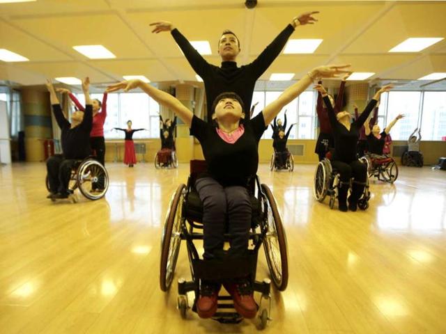 Dancing for the disabled | Hindustan Times