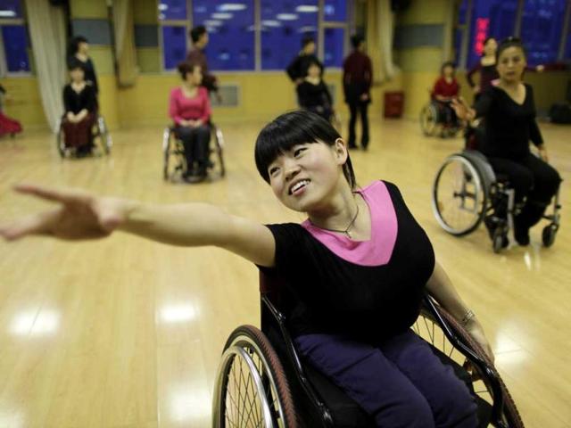 Dancing for the disabled | Hindustan Times