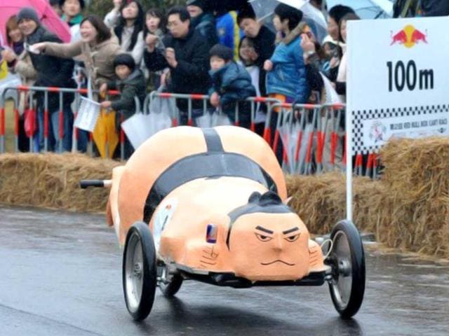 Box cart race! | Hindustan Times