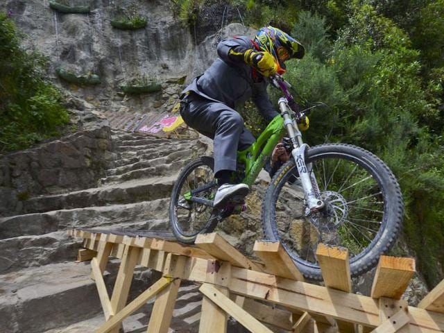 Downhill mountain bike race | Hindustan Times