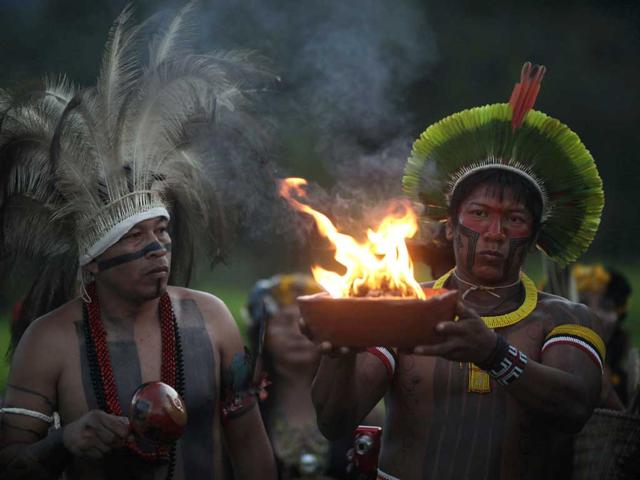 Tribes at Rio summit | Hindustan Times