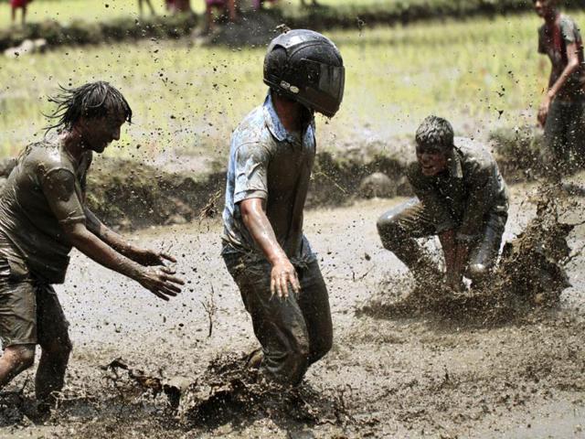 Fun at the sowing field | Hindustan Times