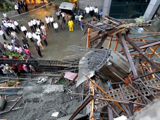 Mumbai metro bridge collapse | Hindustan Times