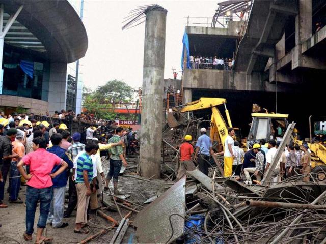 Mumbai metro bridge collapse | Hindustan Times