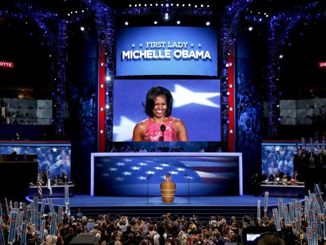 Michelle bats for Obama | Hindustan Times