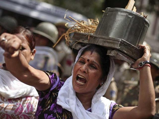 Fuming over fuel price hike | Hindustan Times